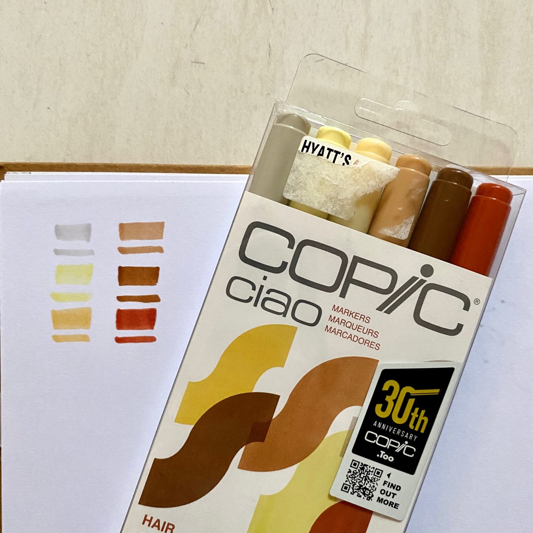 Copic Ciao Markers Skin tone - Copic Alcohol Markers, Hobbies & Toys ...