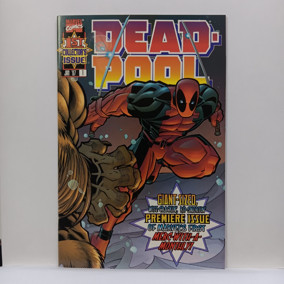 Deadpool #1 (1997) VF. 1st Deadpool ongoing series., Hobbies & Toys ...
