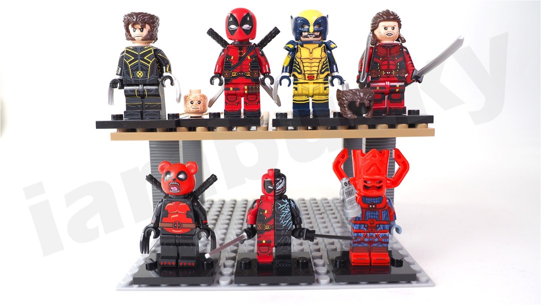 Deadpool & Wolverine 死侍與狼人 Nicepool 毒液死侍 Venompool Pandapool ...
