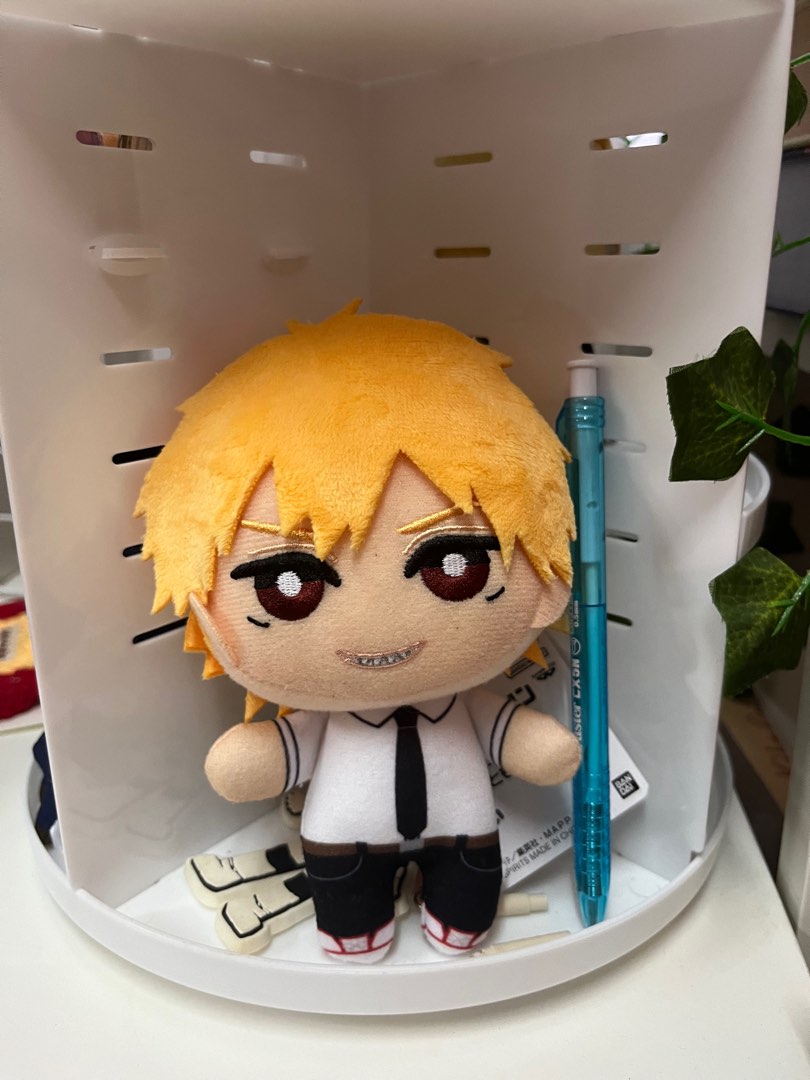 Denji chainsaw man plushie , Hobbies & Toys, Collectibles & Memorabilia ...