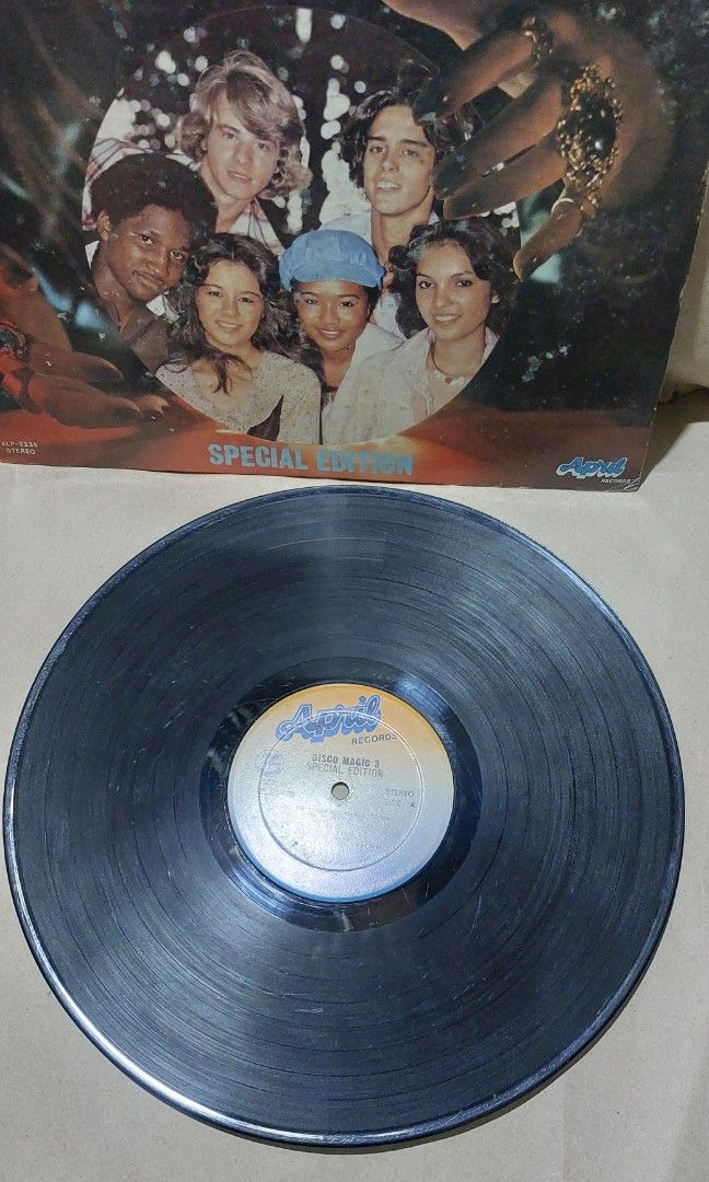 Disco Magic 3 Non Stop Special Edition Collectible Vinyl Plaka Record ...