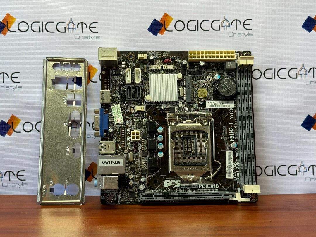 ECS LGA 1150 H81H3-I ITX DDR3 Supports 4th Gen Intel Processor ...