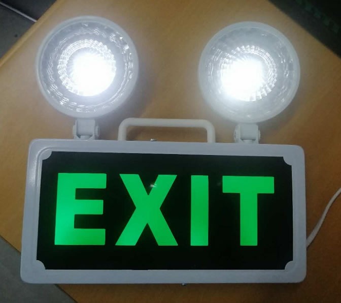 Emergency Exit Signage Combo Light 3W, Furniture & Home Living ...