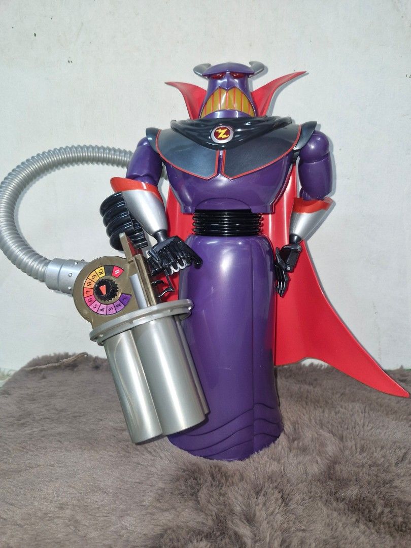 EMPEROR ZURG TOY STORY DISNEY PIXAR ACTION FIGURE 15" TALKS SOUNDS ...