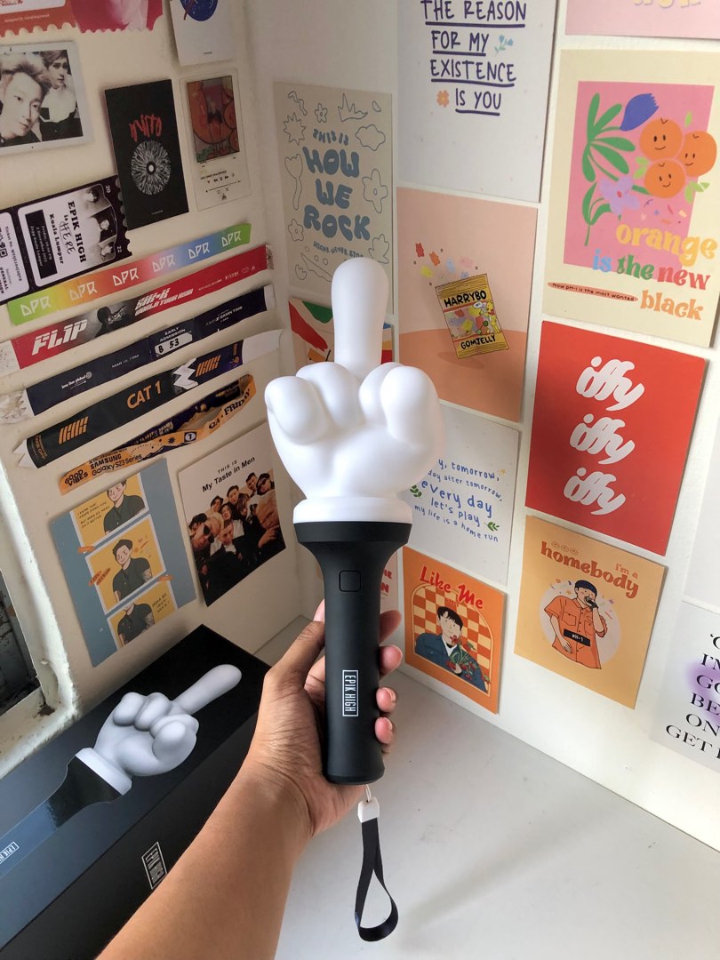 Epik High Park Kyu Bong Lighstick, Hobbies & Toys, Collectibles ...