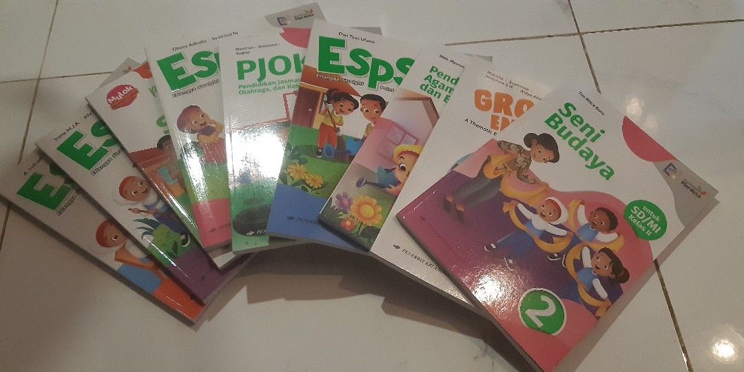 Erlangga Kurikulum Merdeka kelas 2, Buku & Alat Tulis, Buku Pelajaran ...