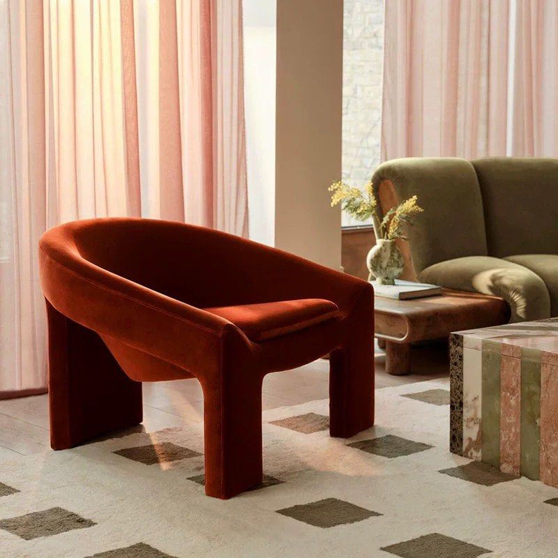 ERNEST Modern Lounge Chair, Furniture & Home Living, Furniture, Chairs ...