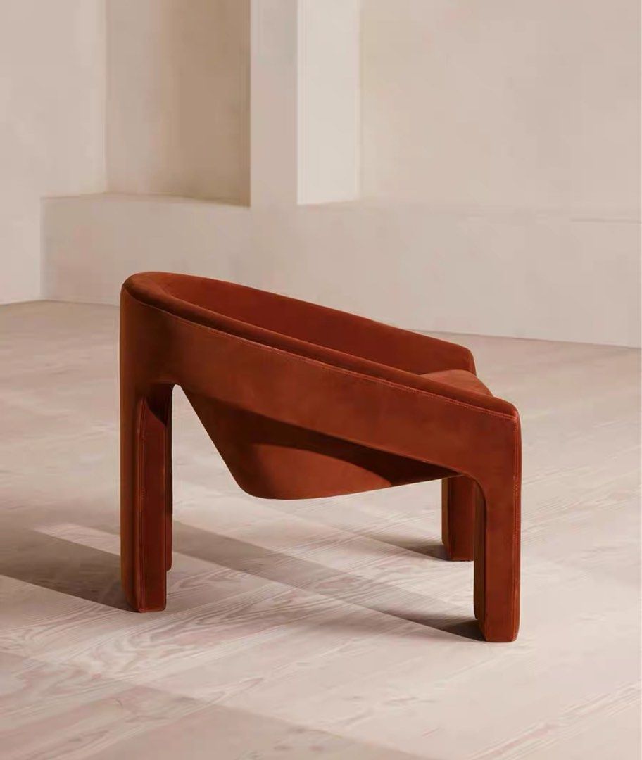ERNEST Modern Lounge Chair, Furniture & Home Living, Furniture, Chairs ...