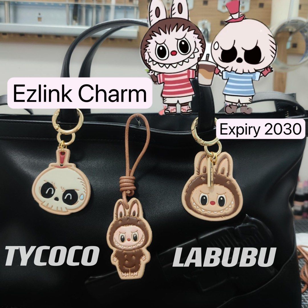 Ezlink Charm - Popmart Labubu, Women's Fashion, Jewelry & Organisers ...