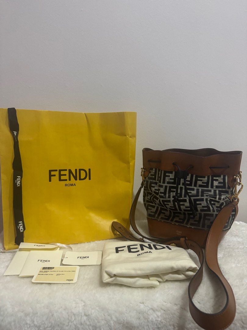 Fendi Roma shoulder bag/mon tresor grande, Luxury, Bags & Wallets on ...