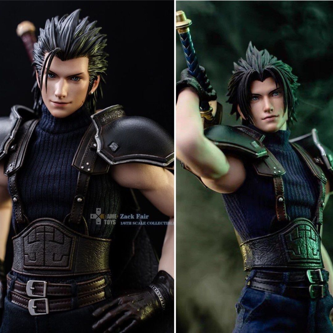 Final fantasy VIII gametoys GT003 Sephiroth / GT005 Zack flair / GT006C ...