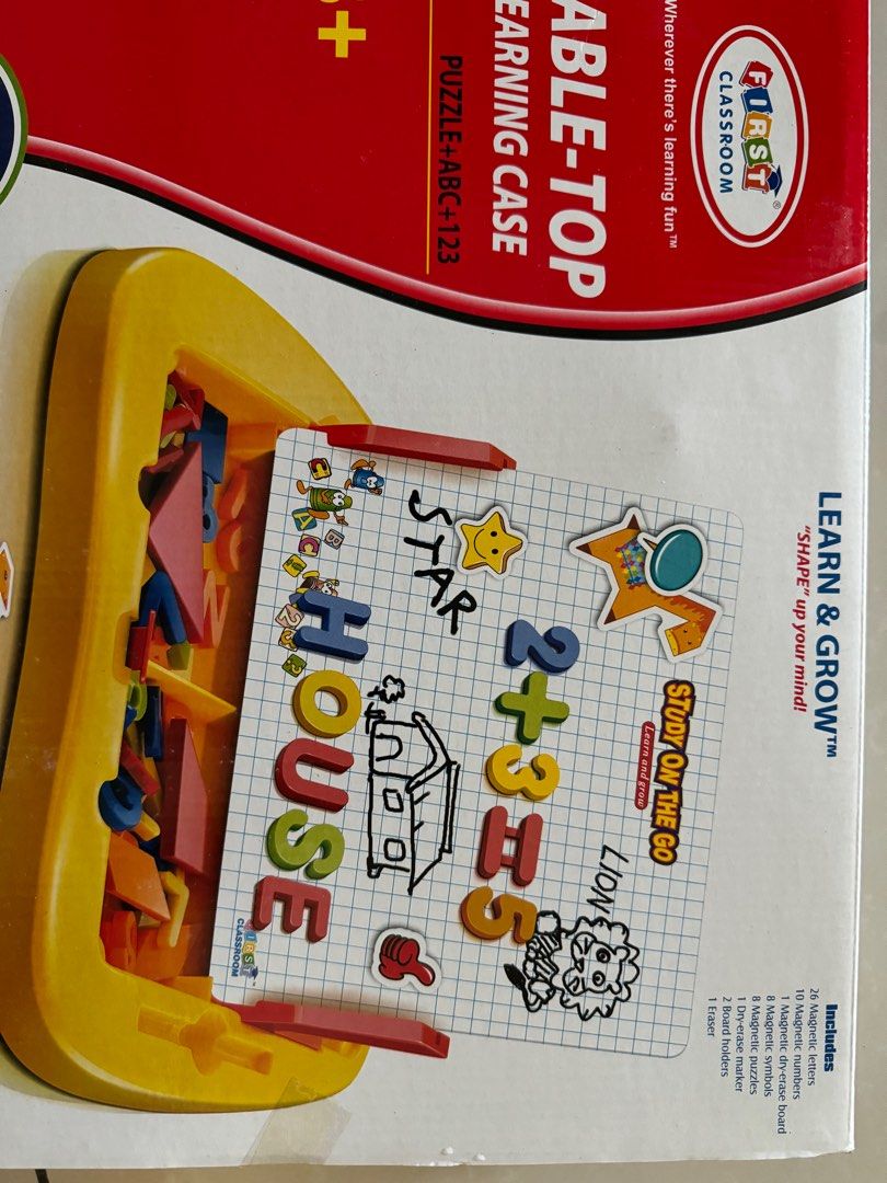 First Classroom Table Top Learning, Hobbies & Toys, Toys & Games on ...