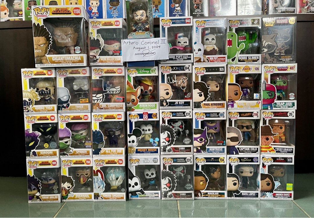 Funko Pops for Sale (MHA, Disney, Randoms & Sorter Boxes), Hobbies ...