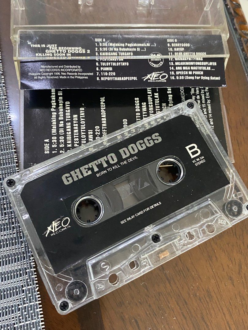 GHETTO DOGGS - Born to Kill The Devil - OPM Philippines Original OG Rap ...