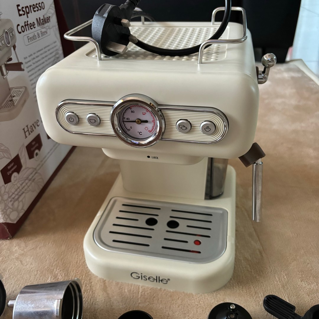 Giselle Coffee Maker with Nespresso + Gusto Capsule Filter, TV & Home ...