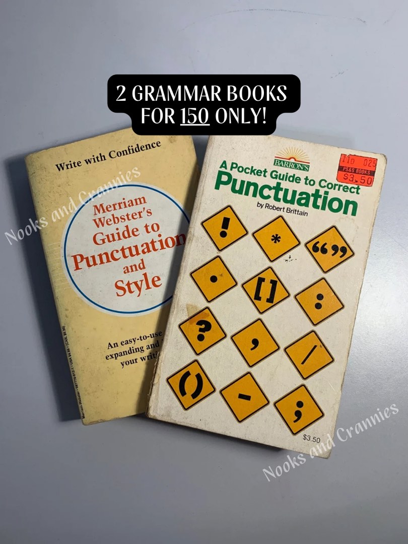 Guide to Punctuation and Style (Merriam Webster - Grammar and Writing ...