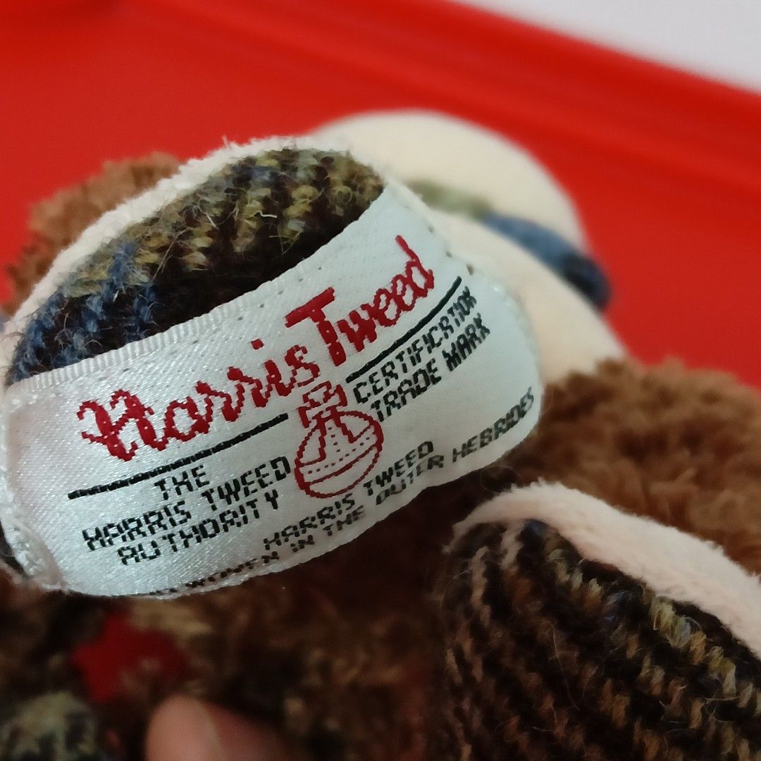 Harris Tweed Monkey Plush, Hobbies & Toys, Collectibles & Memorabilia ...