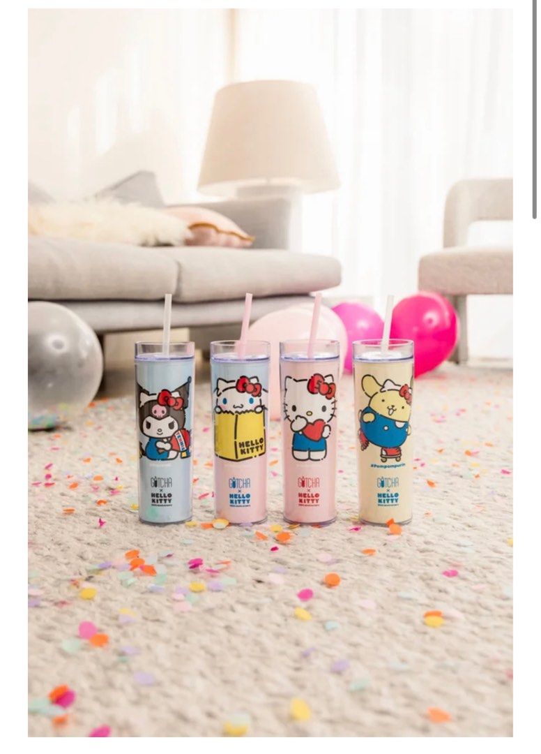 [澳洲代購 X Hello Kitty 50周年限定水樽] Gotcha x Hello Kitty 50th Anniversary ...