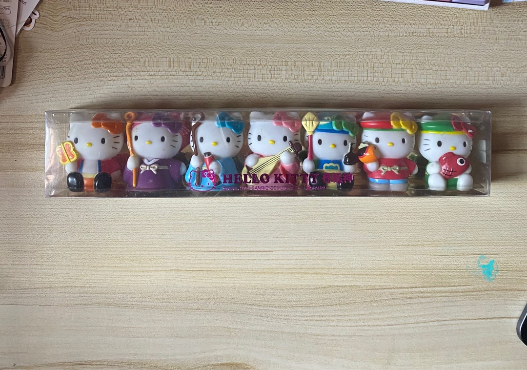 Hello Kitty Lucky Gods Set 2008 Figures Rare, Hobbies & Toys ...