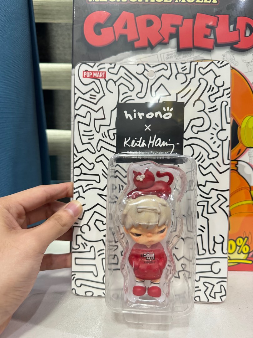 Hirono x Keith Haring, Hobbies & Toys, Toys & Games on Carousell