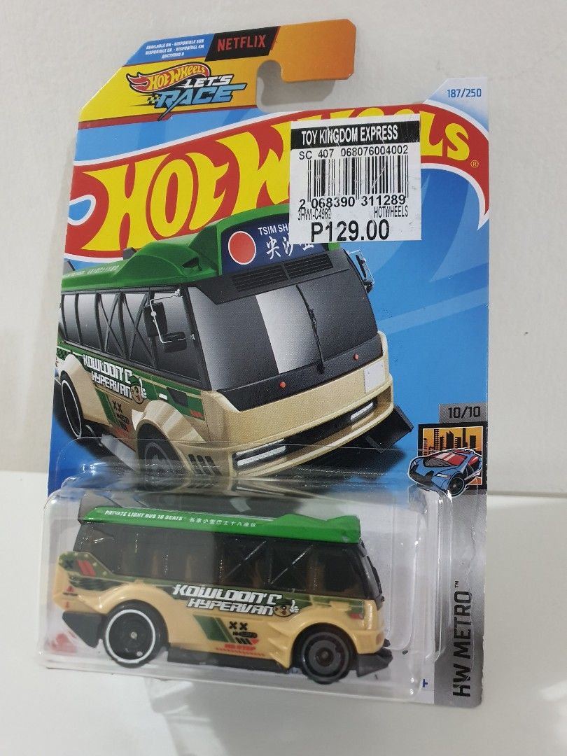 Hot Wheels Kowloon Hypervan, Hobbies & Toys, Toys & Games on Carousell