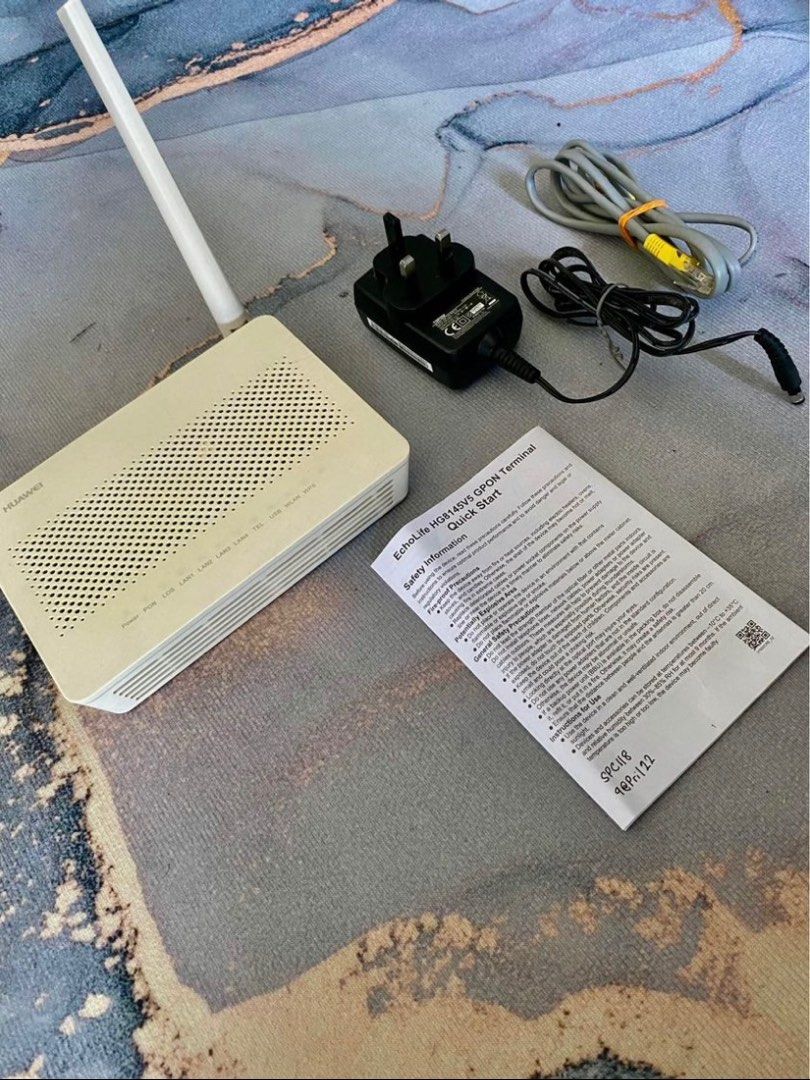 Huawei HG8145V5 Router Modem (Wifi 5), Computers & Tech, Parts ...