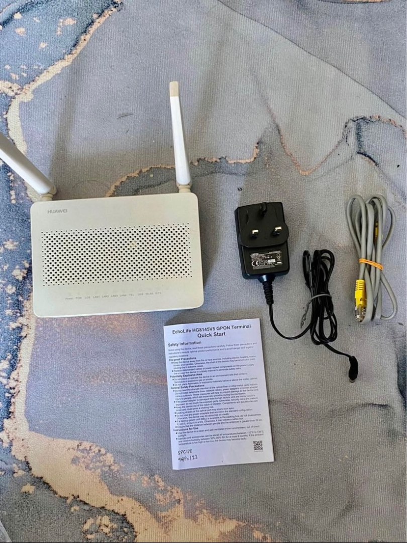 Huawei HG8145V5 Router Modem (Wifi 5), Computers & Tech, Parts ...