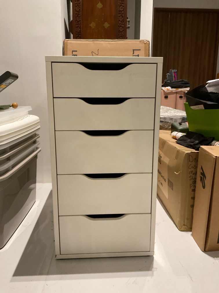 IKEA Alex Chest Of multiple Drawers for under study desk or standalone, storage drawers, multi ...