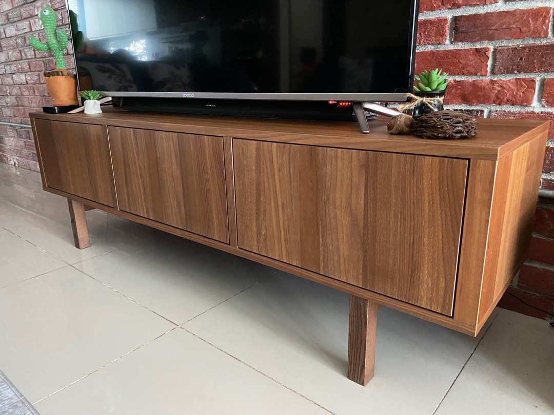 IKEA Stockholm TV Bench, Furniture & Home Living, Furniture, TV ...