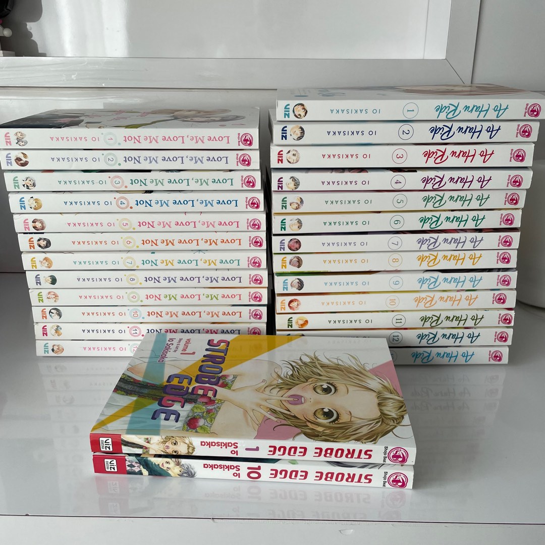 io sakisaka mangas work ao haru ride strobe edge love me love me not ...