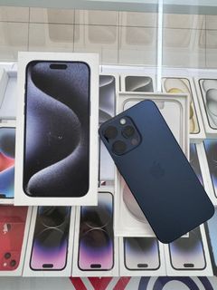 iPhone 15 Pro Max Blue Titanium 256GB, Mobile Phones & Gadgets, Mobile ...