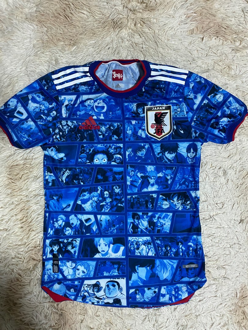 Japan ft anime edition jersey, Men's Fashion, Activewear on Carousell