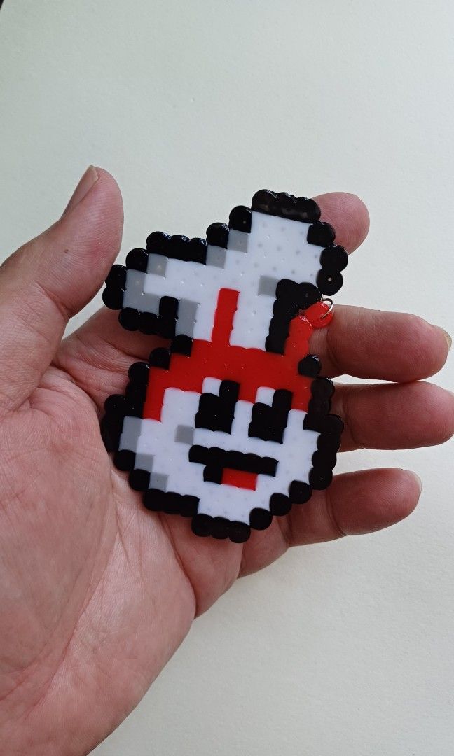 Jollibee Perler Beads Keychain, Hobbies & Toys, Stationary & Craft ...