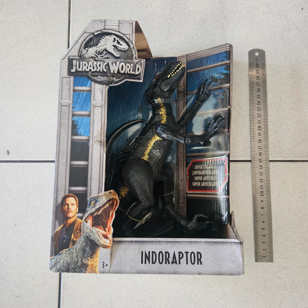 Jurassic World Indoraptor Super Poseable Fallen Kingdom Jurassic Park ...