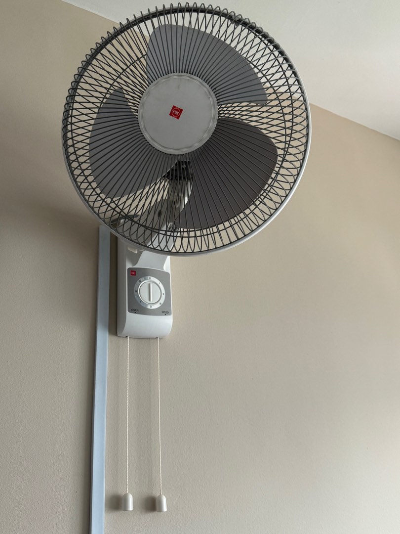 KDK Wall Fan M30CS, Furniture & Home Living, Lighting & Fans, Fans on ...