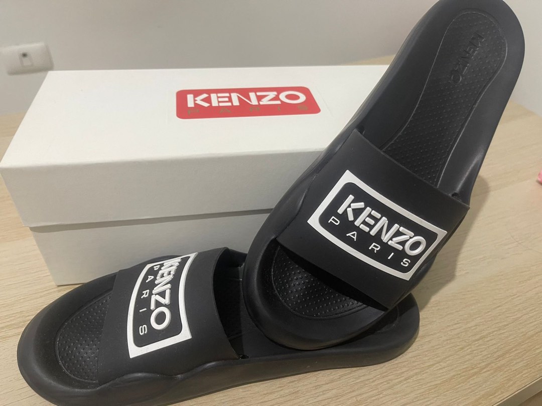 KENZO Original 100%, Men's Fashion, Footwear, Slippers & Slides on ...