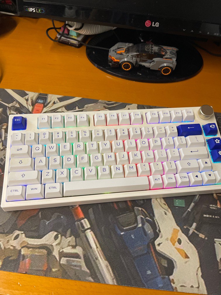 Keydous NJ80 Fully Built Custom Mechanical Keyboard, 電腦＆科技, 電腦周邊及配件, 電腦 ...