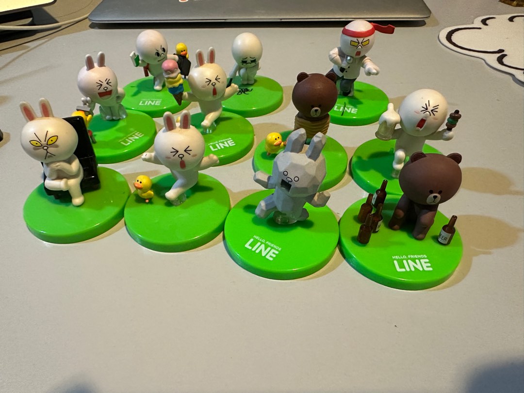 LINE figure & Plush doll, Hobbies & Toys, Toys & Games on Carousell