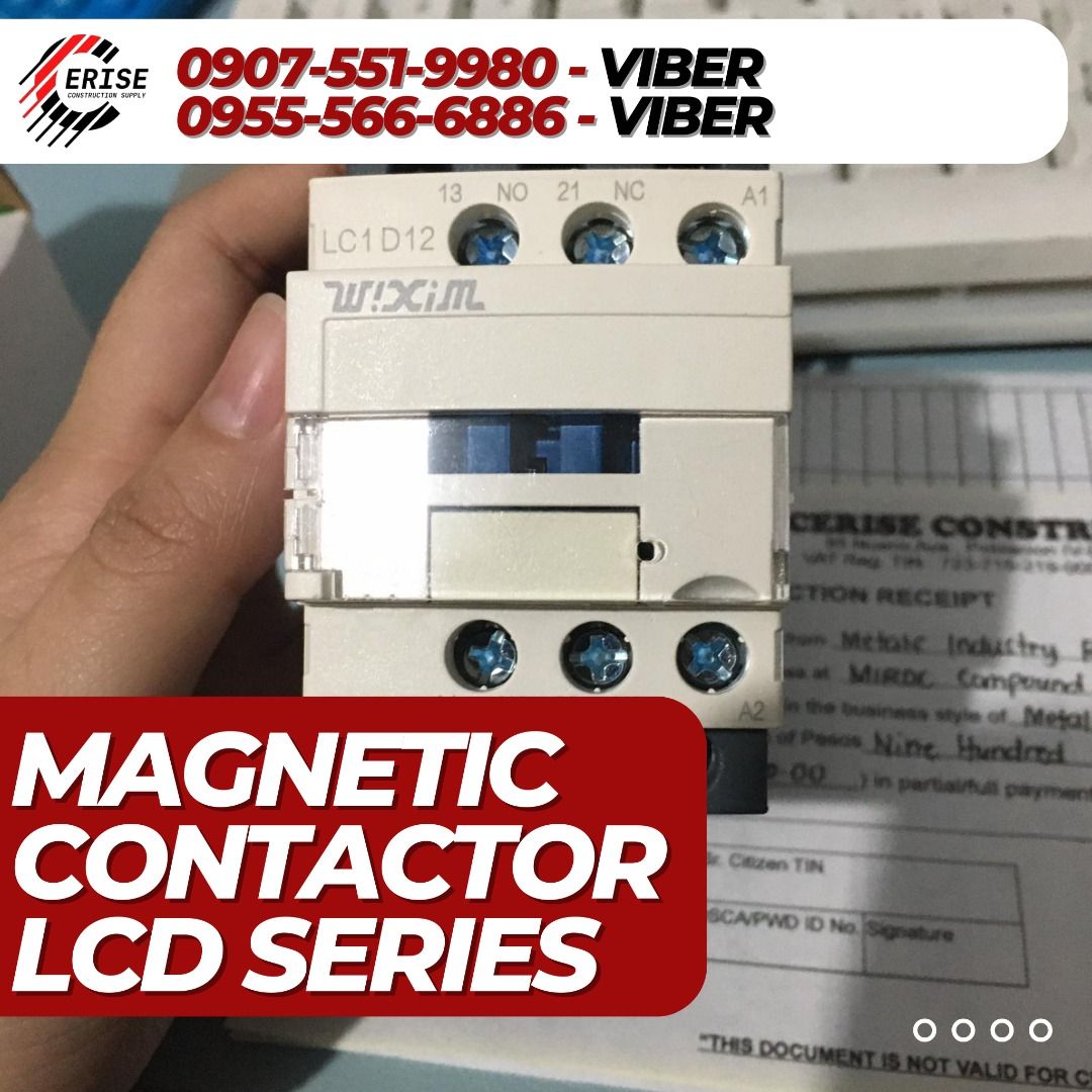 MAGNETIC CONTACTOR LCD SERIES, Commercial & Industrial, Construction ...