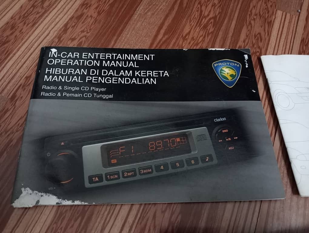Manual book proton saga, Everything Else, Others on Carousell