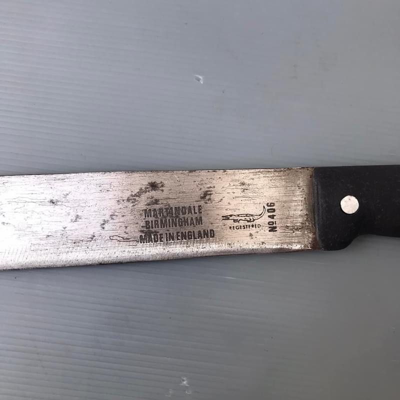 MARTINDALE knife for cut tree and park utility a military issued ...