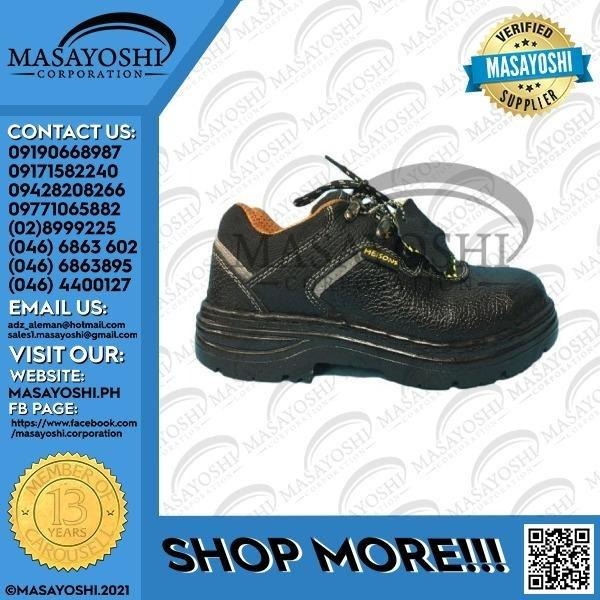 Meisons safety shoes all black low cut with steel toe | Safety ...