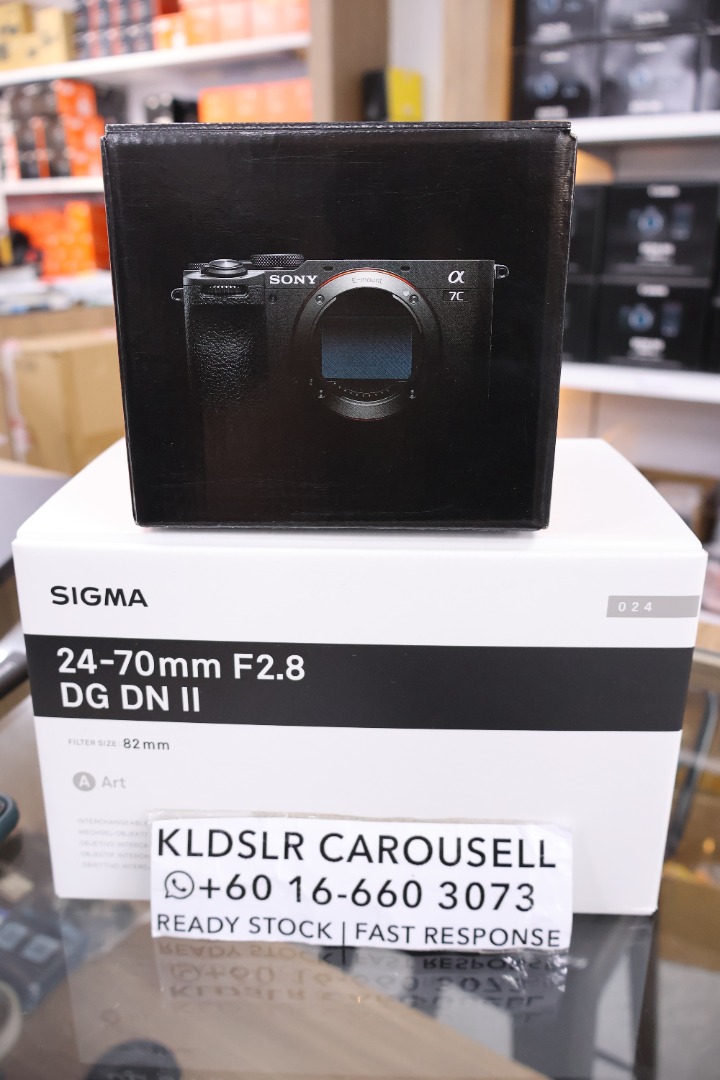 (Merdeka Promo) Sony a7C II + Sigma 24-70mm F2.8 DG DN II Art Lens ...