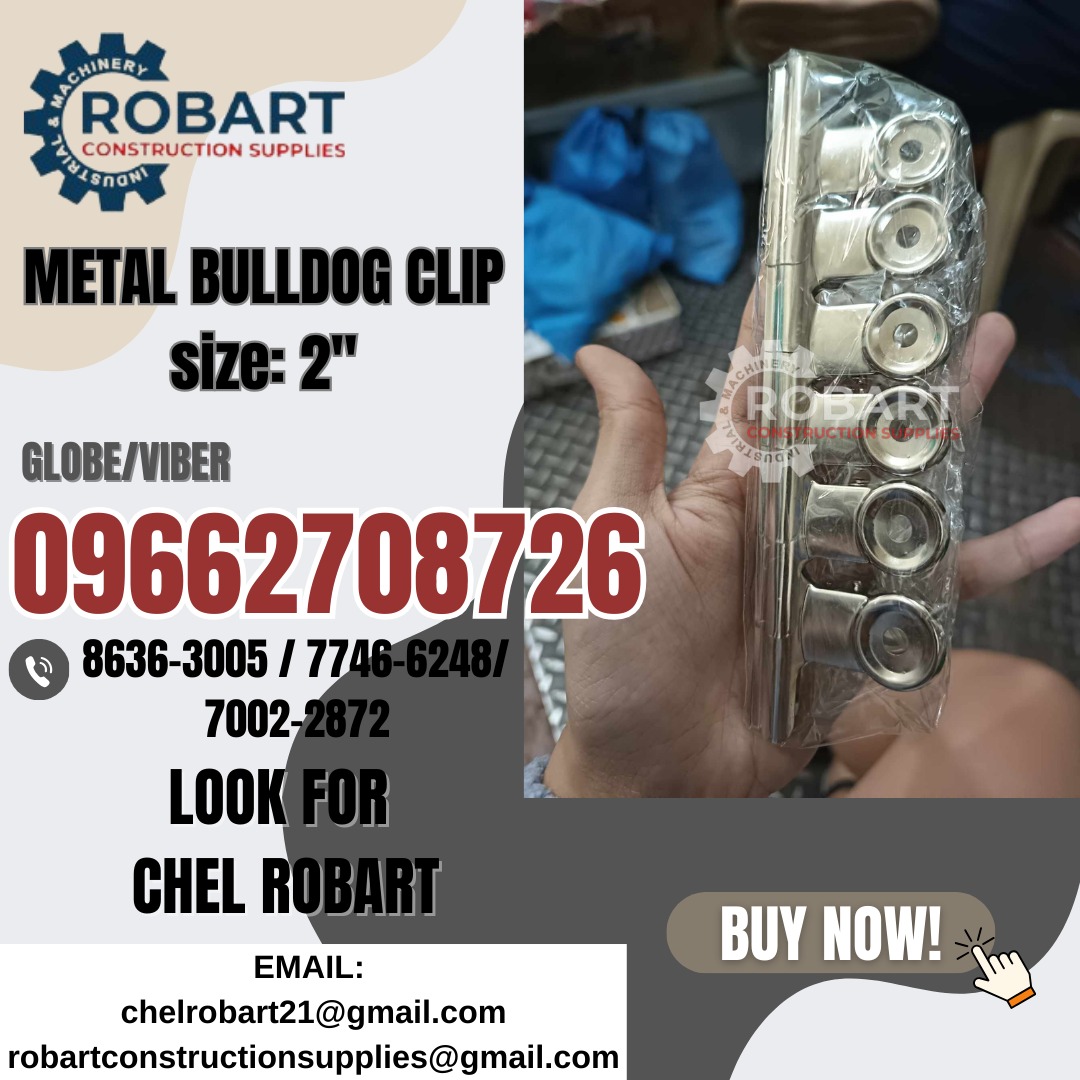 METAL BULLDOG CLIP, Commercial & Industrial, Construction Tools ...