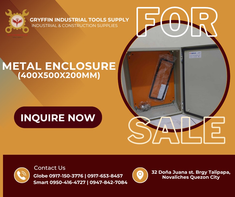 METAL ENCLOSURE (40X50X20CM), Commercial & Industrial, Industrial ...