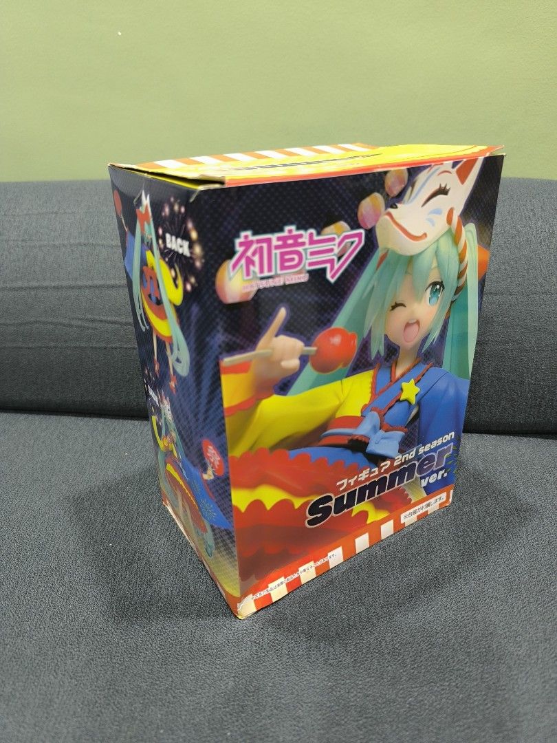 Miku summer figure, Hobbies & Toys, Toys & Games on Carousell