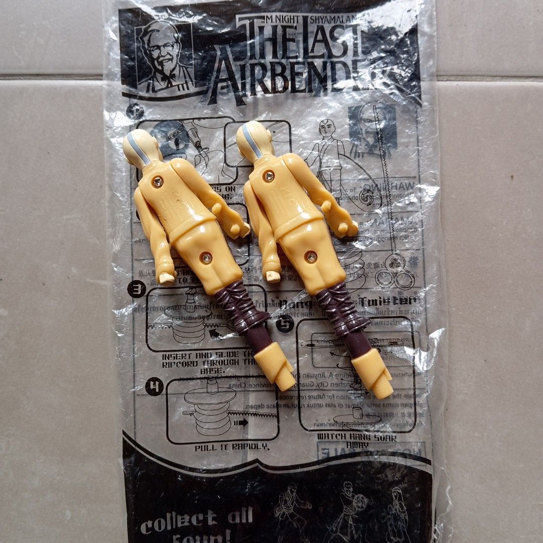 Action Figure Aang The Last Airbender (KFC Happy Meal), Toys ...