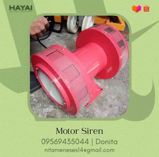Motor Siren, Commercial & Industrial, Construction & Building Materials ...