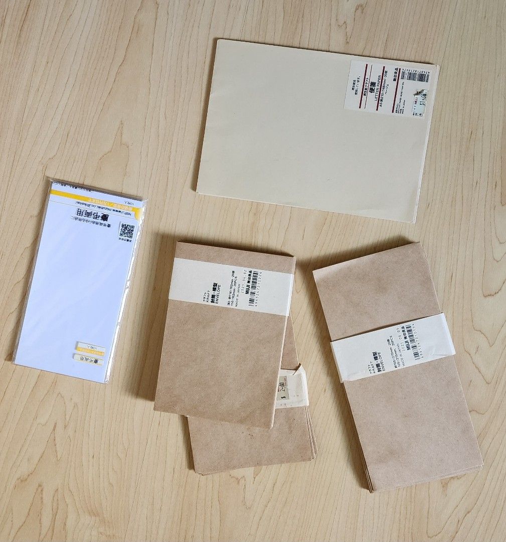 muji letter paper/envelopes, Hobbies & Toys, Stationery & Craft ...