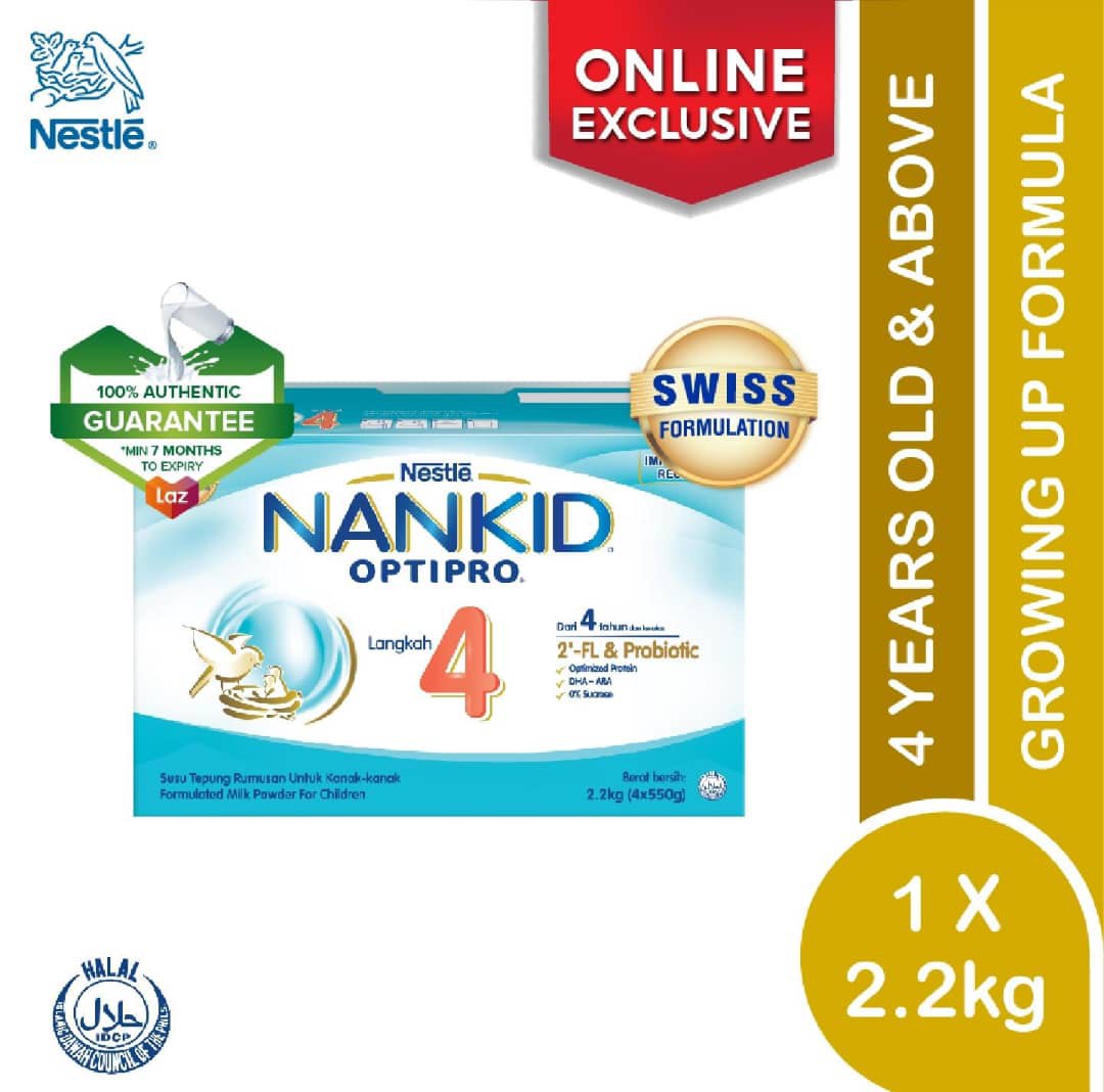 Nankid Opticpro step 4 2.2kg., Babies & Kids, Nursing & Feeding ...